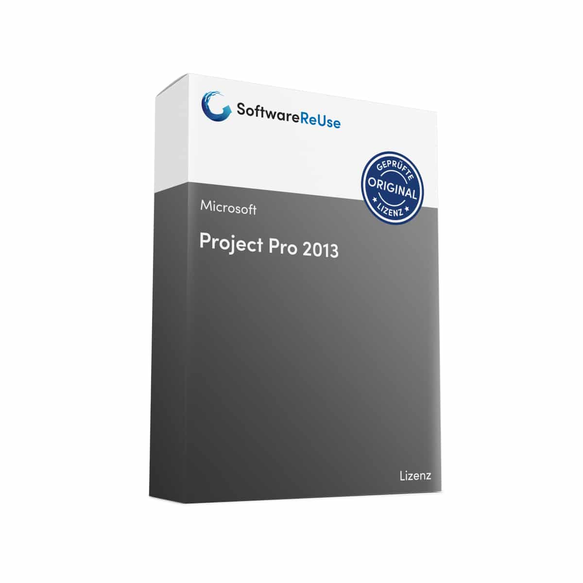 Gebrauchte Microsoft Project Pro 2013 Lizenz kaufen