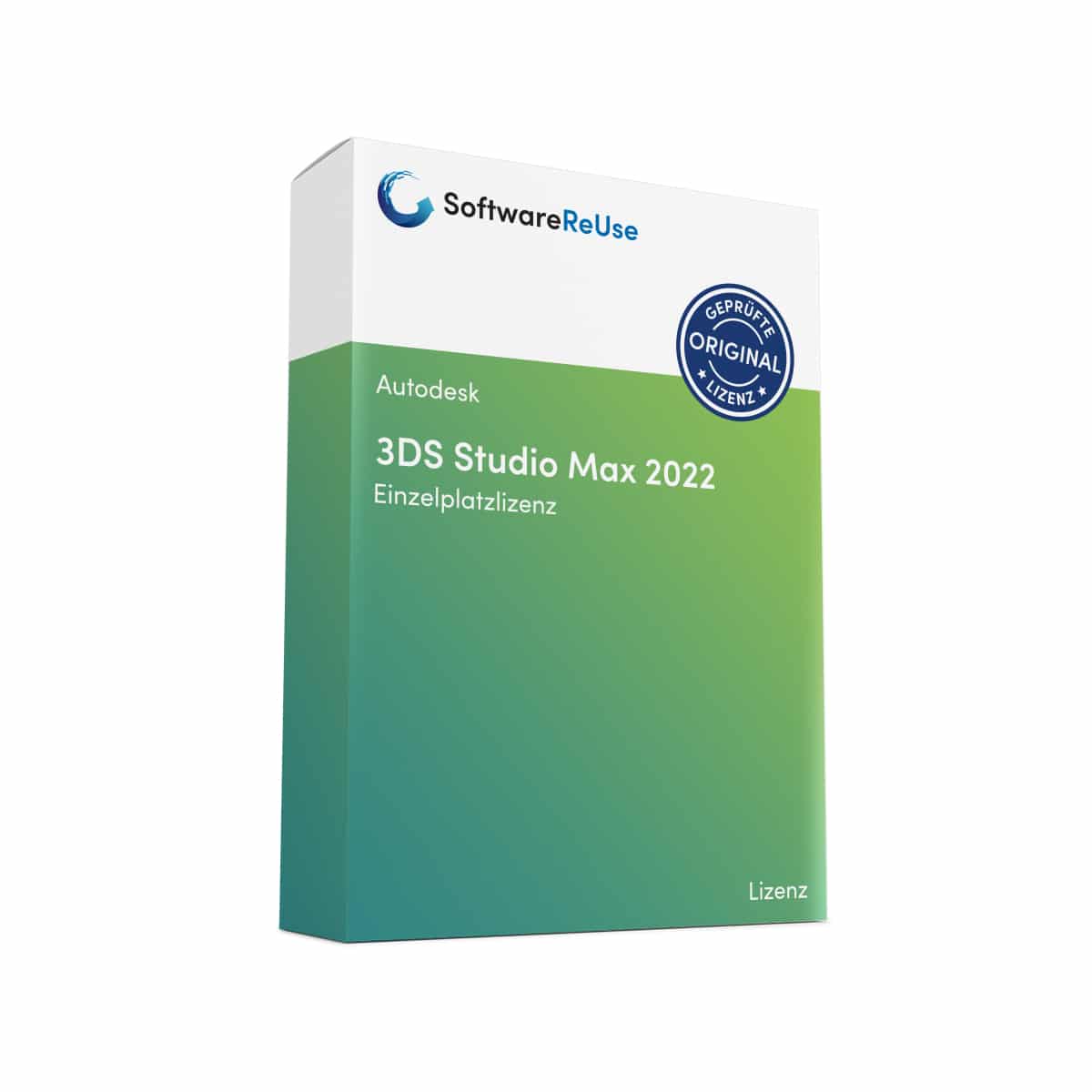 3D Studio Max 2022 Single-user license | Software ReUse - Gebrauchte ...