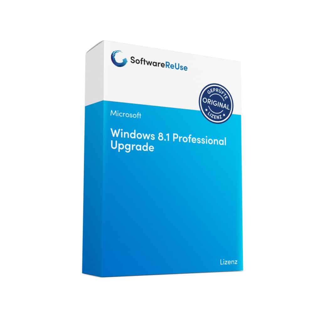 Windows 8.1 Professional Upgrade | Software ReUse - Gebrauchte Software ...